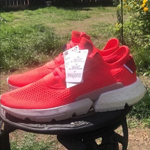 adidas | Shoes | Adidas Originals Pods3 Shock Red Retro | Poshmark